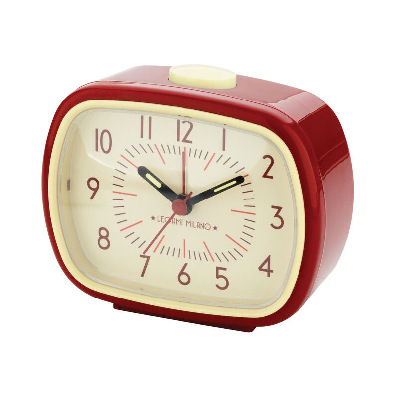 Legami Retro Alarm Clock - Red – The Junction Cardrona