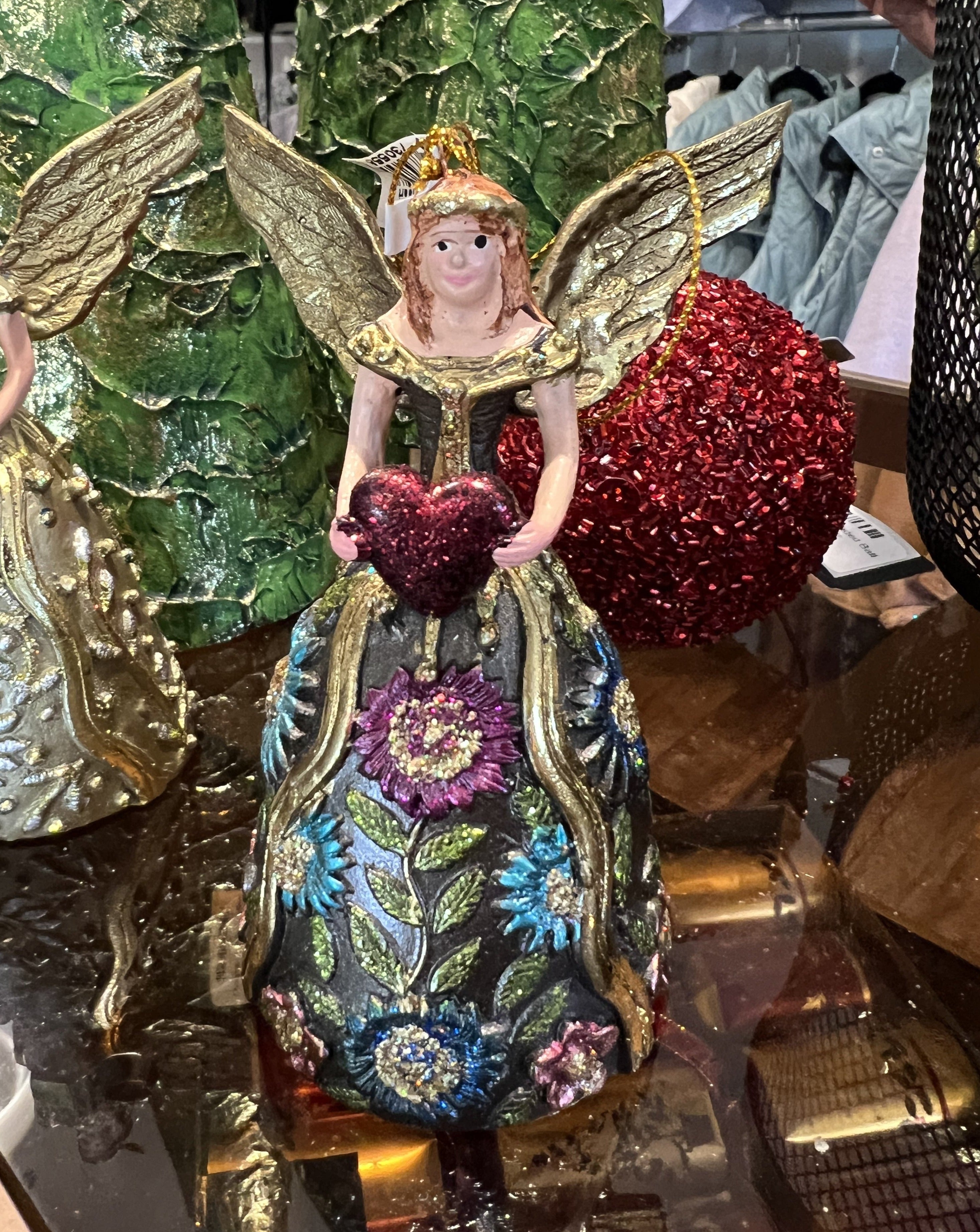 Alison's Acquisitions Standing Angel w/ Heart – The Junction Cardrona